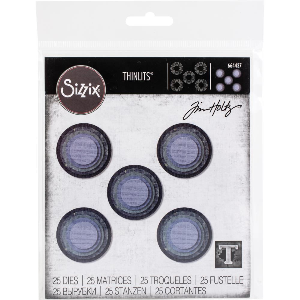 Sizzix Thinlits Dies - Stacked Circles – The Felt Factory