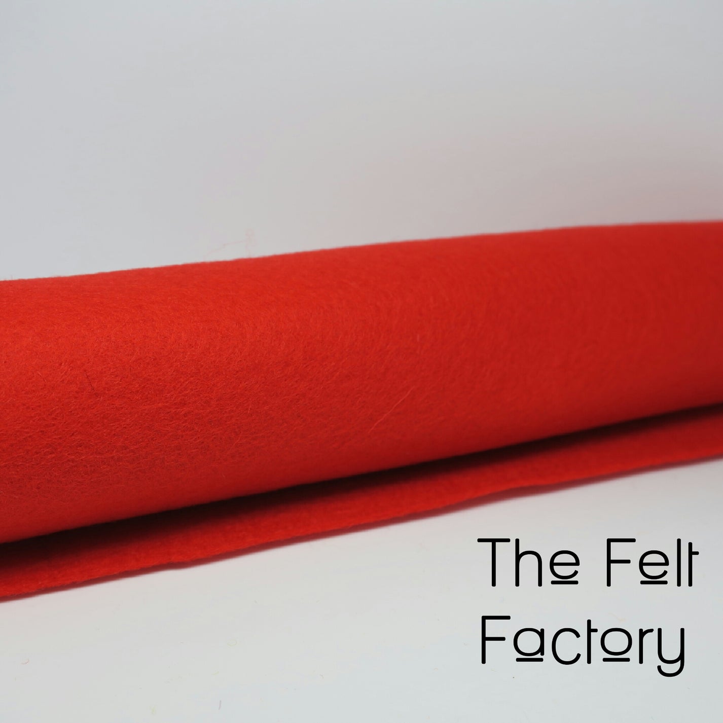 100% Merino Wool Felt Sheet - Blood Orange – The Felt Factory