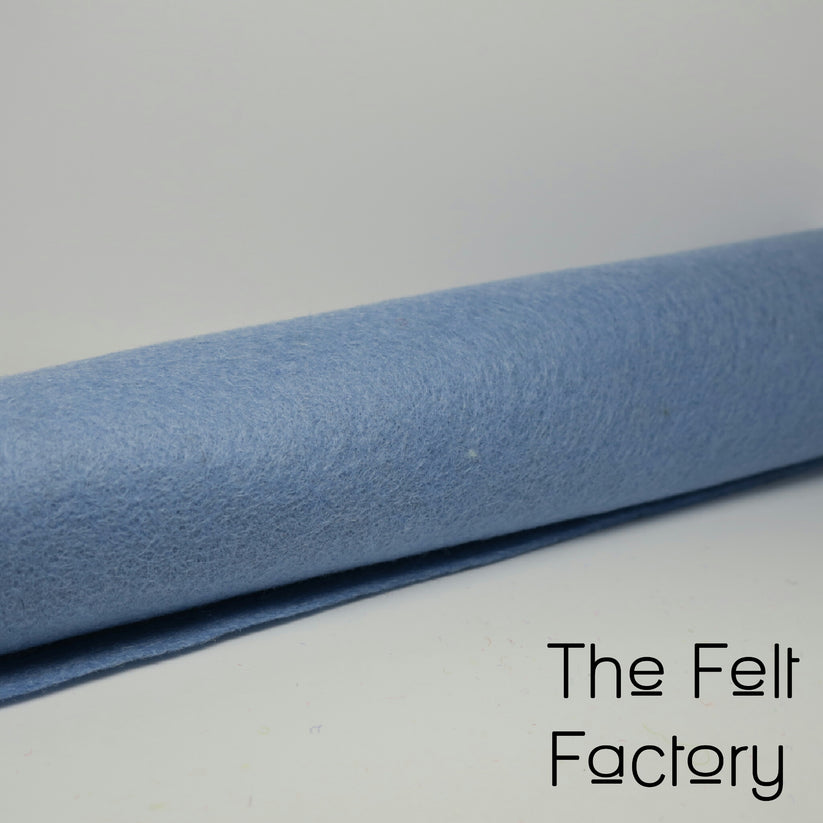100% Merino Wool Felt Sheet - Baby Blue – The Felt Factory