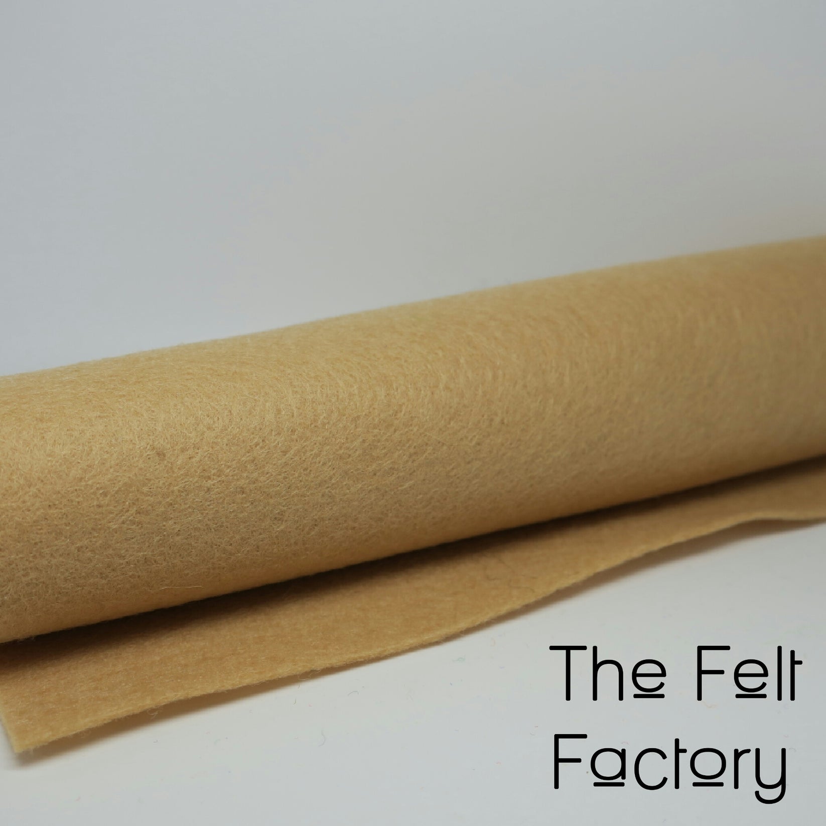 100% Merino Wool Felt Sheet - Light Camel – The Felt Factory
