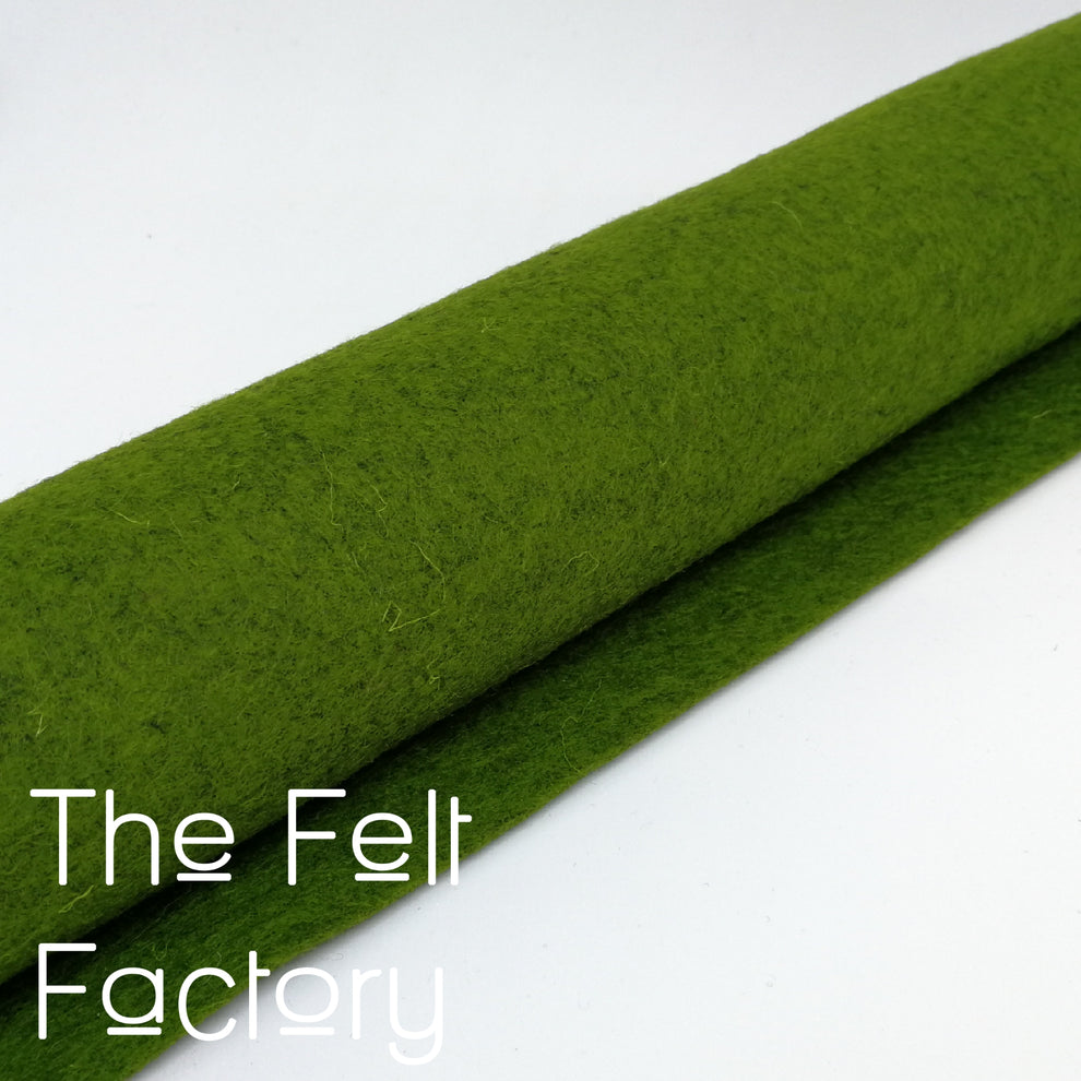 100% Merino Wool Felt Sheet - Artichoke – The Felt Factory
