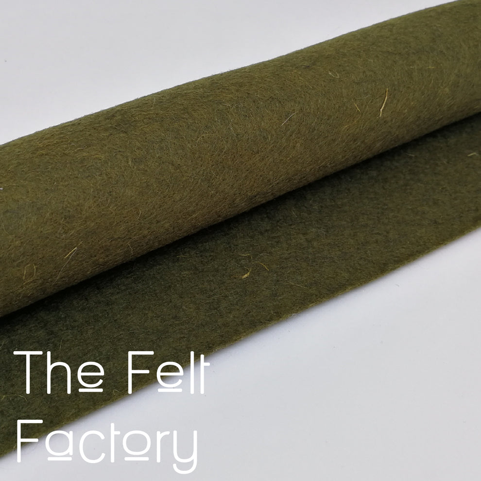 100% Merino Wool Felt Sheet - Bark – The Felt Factory