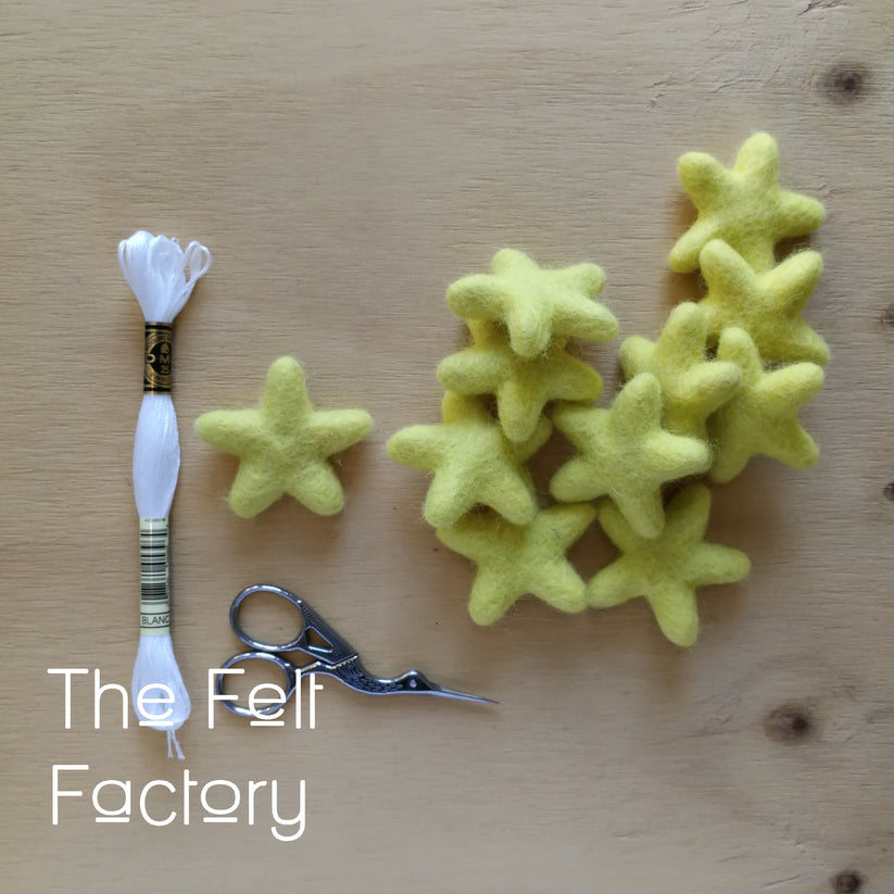 Stars - Bright Yellow – The Felt Factory