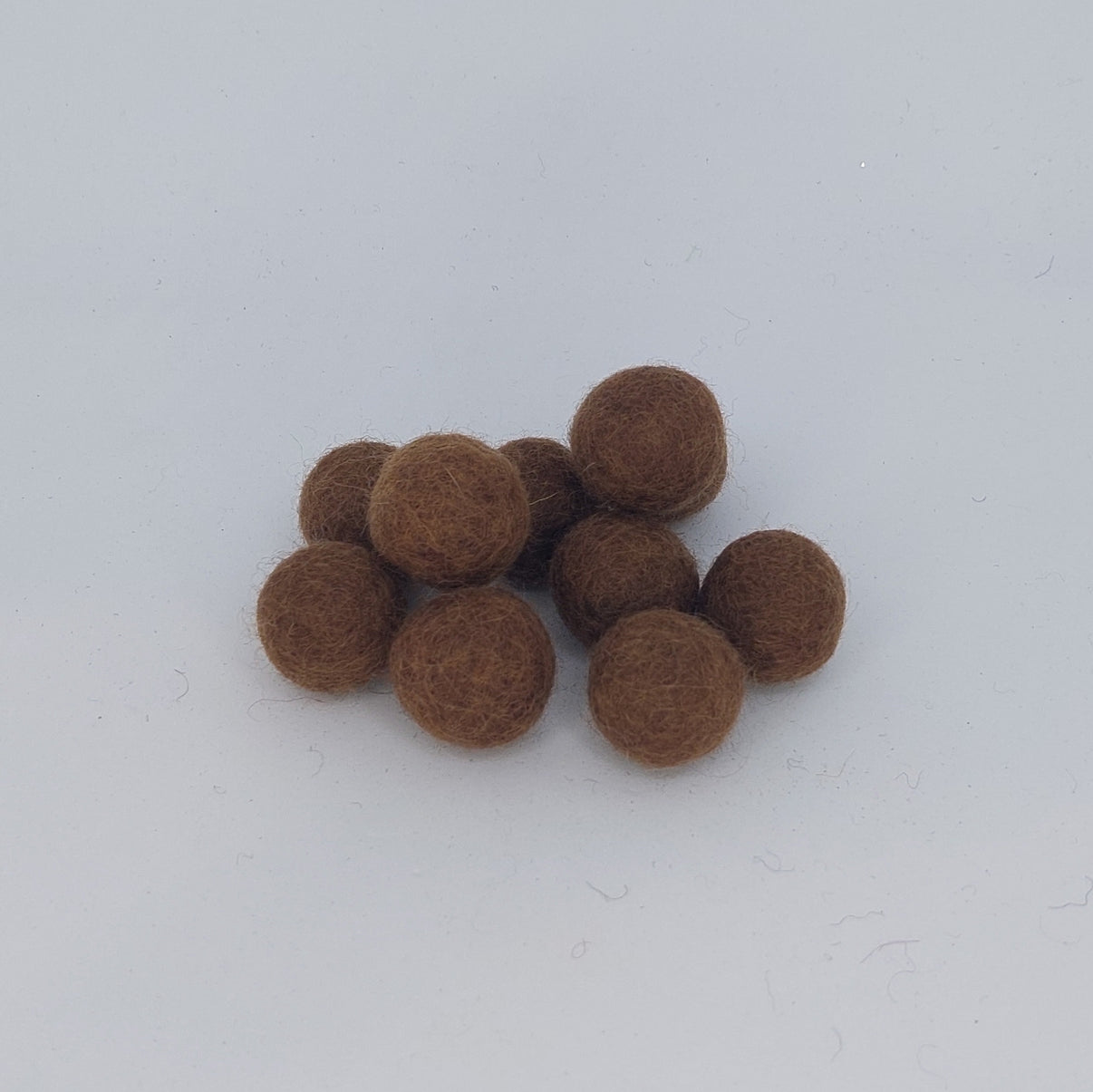 Felt Balls - Brown – The Felt Factory
