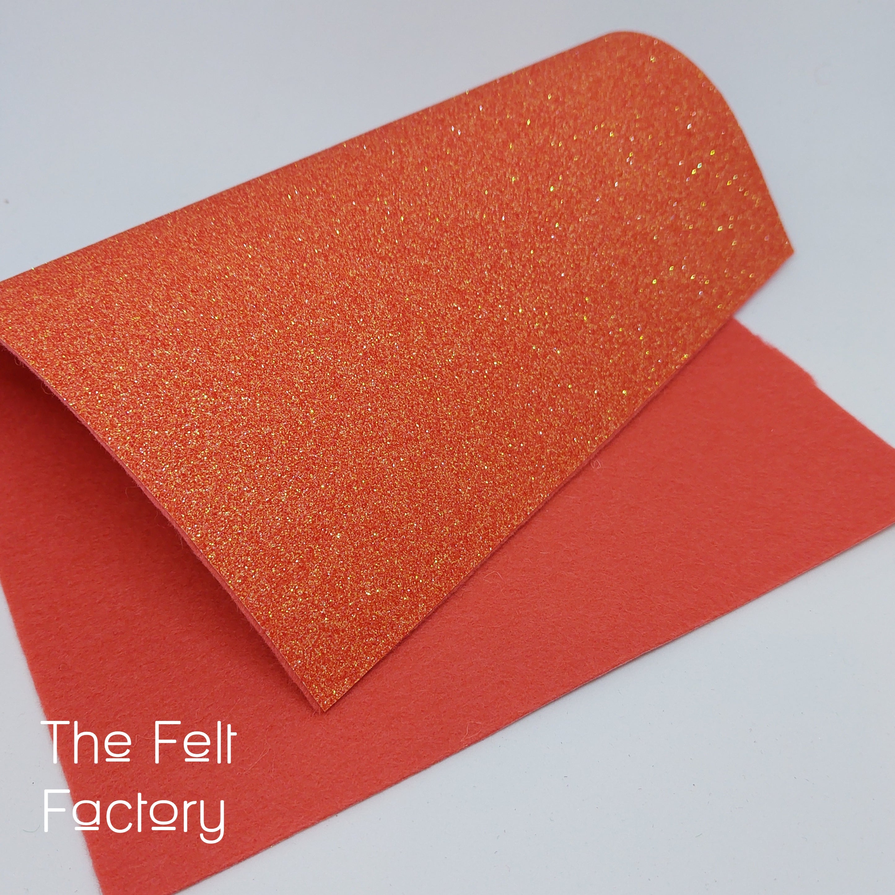 Glitter Felt - Ember – The Felt Factory