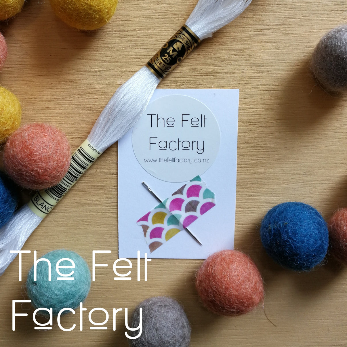 Felt Ball Garland Kit – The Felt Factory