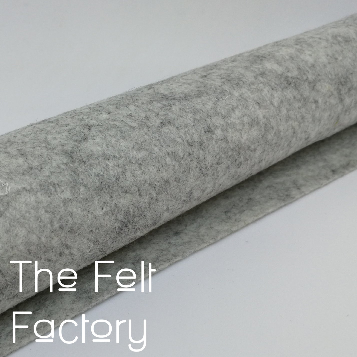 100% Merino Wool Felt Sheet - Light Grey Marle – The Felt Factory