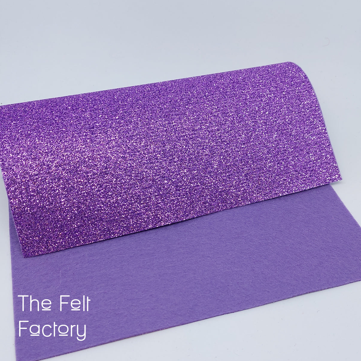 Glitter Felt - Lilac – The Felt Factory