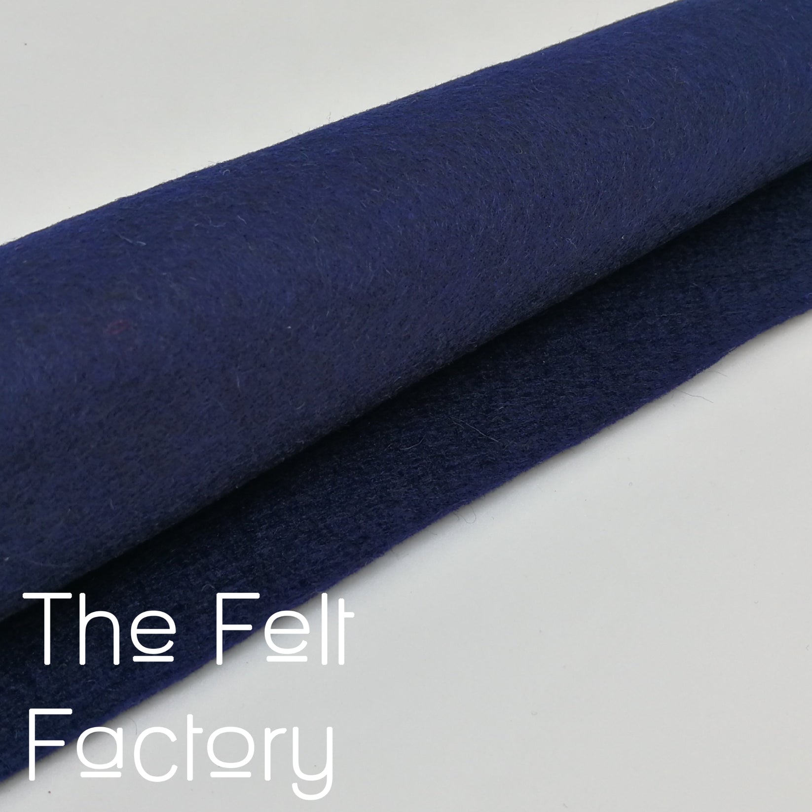 100% Merino Wool Felt Sheet - Navy – The Felt Factory