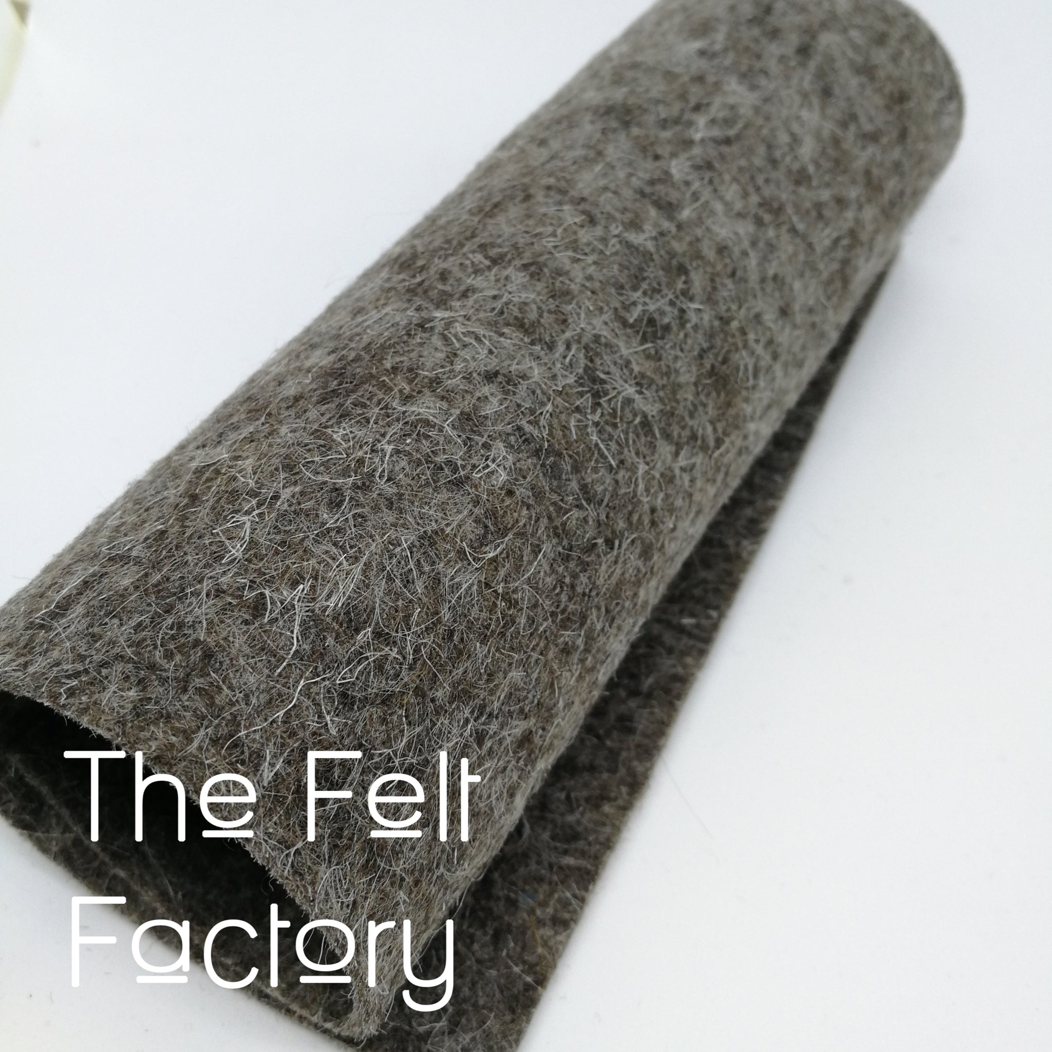 100% Merino Wool Felt Sheet - Brown Marle – The Felt Factory