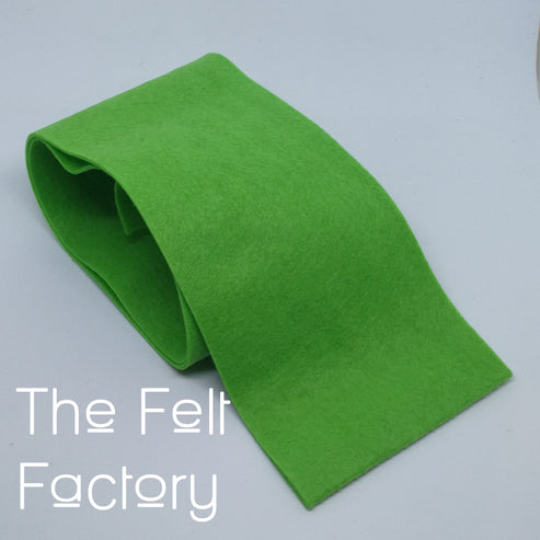 Wool Blend Felt - Pea Green – The Felt Factory