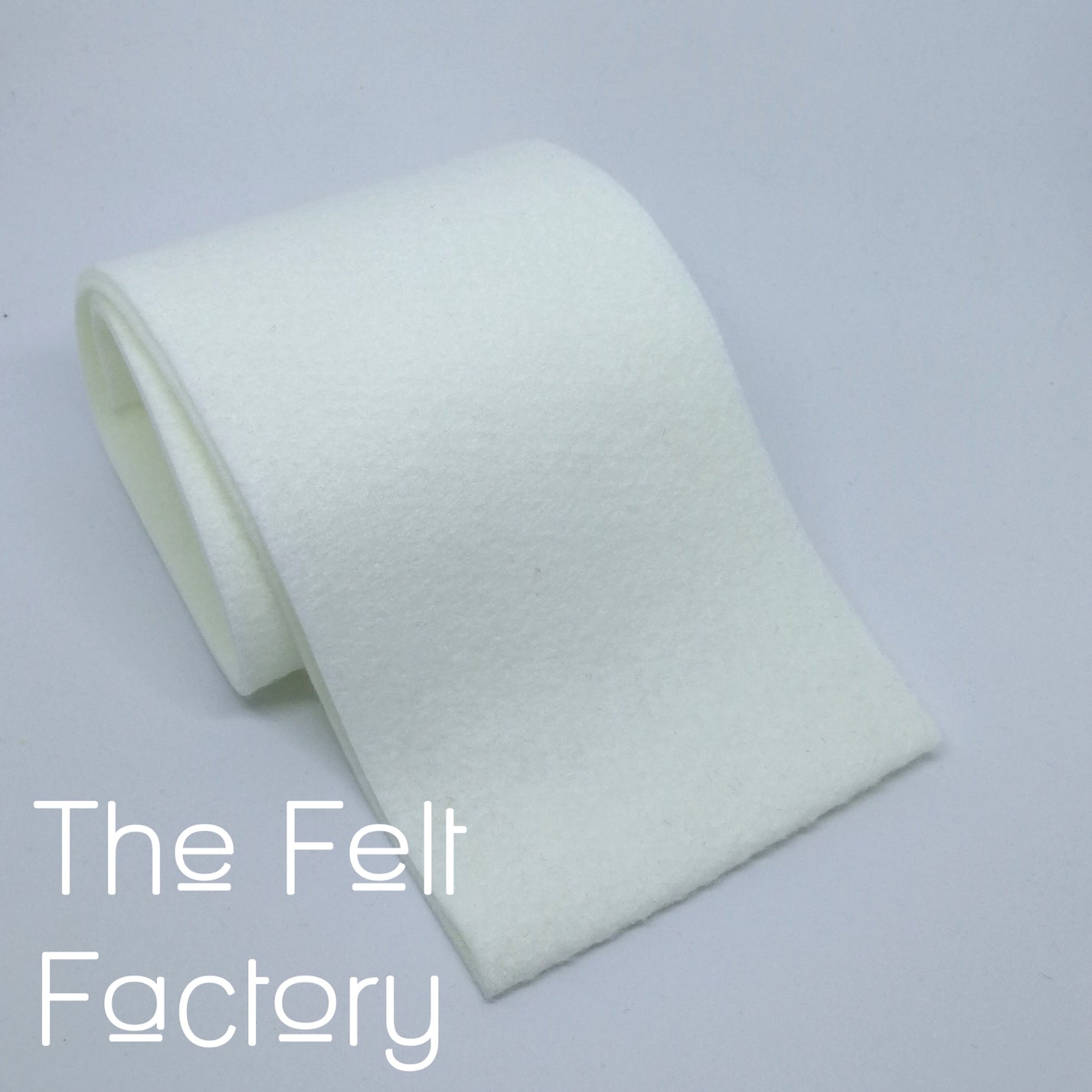 Wool Blend Felt - White – The Felt Factory